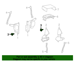 06105096AA - Splash Shield Screw - 2007-2023 Mopar | Mopar Parts Canada