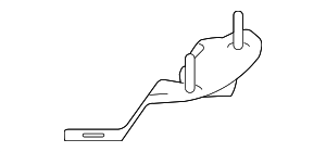 164-540-13-73 - Control Module Bracket 2007-2012 Mercedes-Benz ...