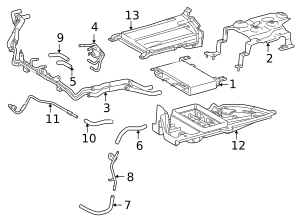 32942-62020 - Outlet Hose - 2021-2023 Toyota Mirai | OEM Genuine Toyota ...