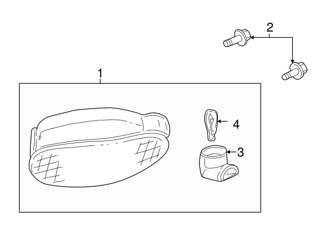 12335587 - Turn Signal and Parking Lamp Socket 2000-2005 Buick LeSabre ...