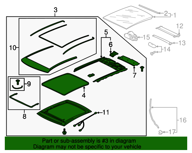 2015-2020 Audi Frame Assembly 8V5-877-045-D | Audi USA Parts
