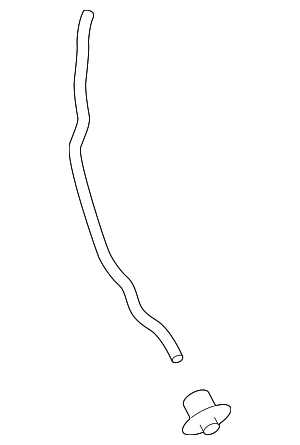 8V5-877-204-A - Drain Hose 2015-2020 Audi | Audi OEM Parts