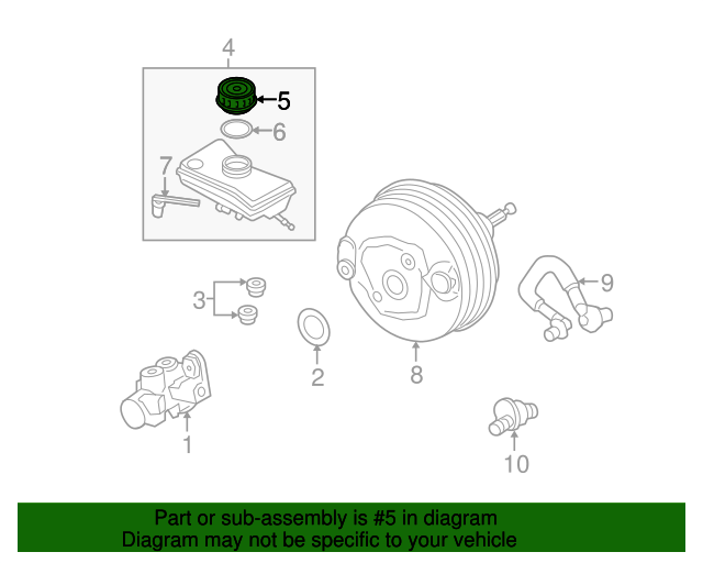 6C0-611-349 - Cap 1997-2015 Audi | Audi OEM Parts
