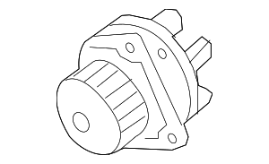 2007-2022 Nissan Water Pump 21010-JA11A | TascaParts.com
