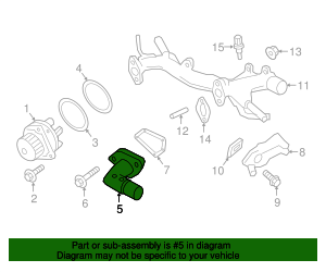 2007-2020 Nissan Thermostat Unit 21200-9HP0A | TascaParts.com