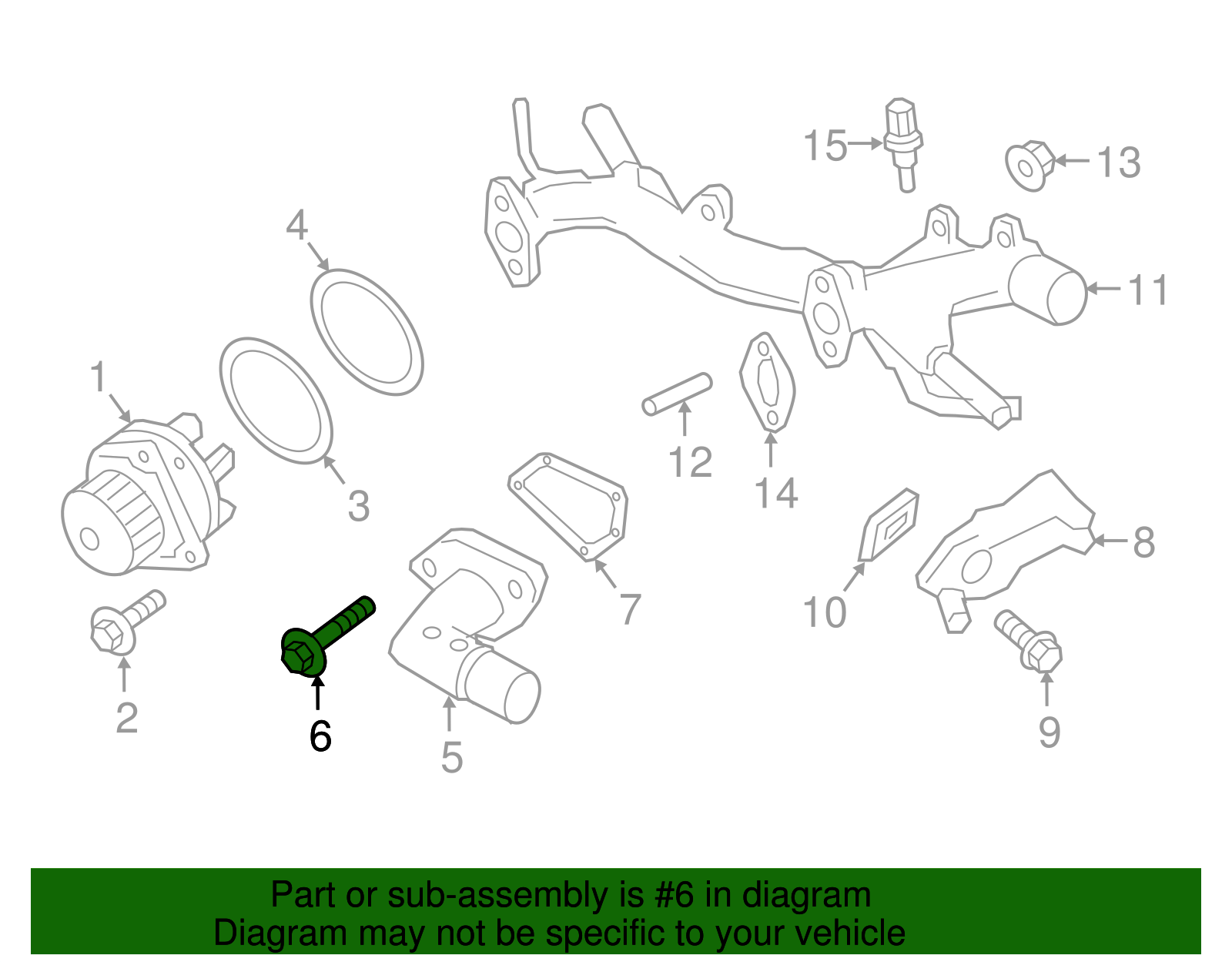 2000-2023 Nissan Maxima Thermostat Bolt 11916-31U0B | Ziegler Nissan of ...