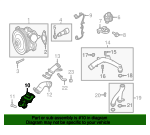 2015-2020 Land Rover Engine Cooland Thermostat Kit w/ Housing 3.0L ...