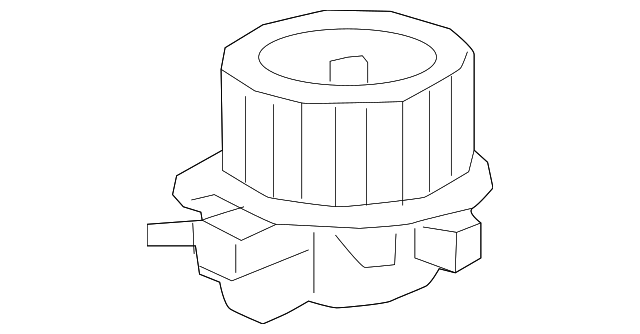 2021-2022 GM Blower Motor 84843544 | GMPartsDirect.com