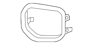 2016-2023 Toyota Tacoma Fog Lamp Bezel Trim 52126-04030 | Toyota Parts ...