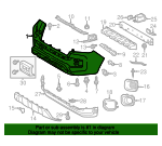 52119-04907 - Cover Front Bumper L 2016-2023 Toyota Tacoma | Longo ...