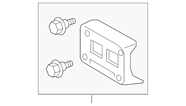 75101-04011 - License Plate Bracket (Front) 2016-2023 Toyota Tacoma ...