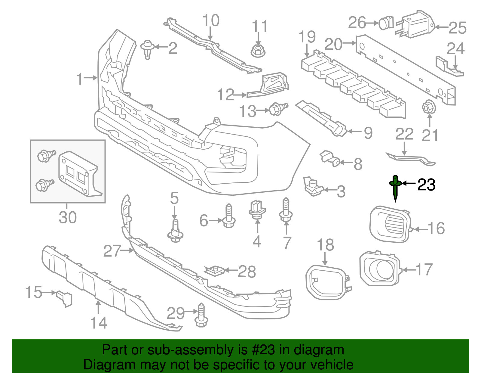 Genuine Toyota Fuel Door Rivet part# 90269-06017 for 2000-2025 Toyota ...