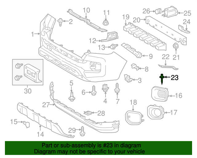 Genuine Toyota Fuel Door Rivet part# 90269-06017 for 2000-2024 Toyota ...