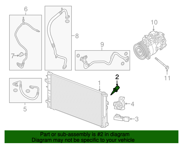 27722-5DA0A - Ambient Temp Sensor 2017-2019 Infiniti QX30 | INFINITI ...