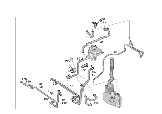 2012-2020 Mercedes-Benz Line Fastener 003-995-46-77 | Mercedes-Benz Parts