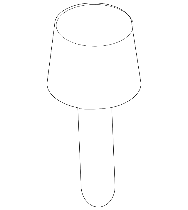 2019-2025 Toyota Hood Bumper 53384-0R040 | Toyota Parts Center