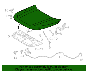 53301-0R080 - Hood Panel - 2019-2023 Toyota | OEM Genuine Toyota Parts