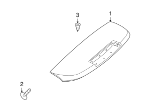 Genuine OEM Spoiler Part# LR016236 Fits 2010-2013 Land Rover Range ...
