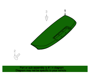 Genuine OEM Spoiler Part# LR016236 Fits 2010-2013 Land Rover Range ...