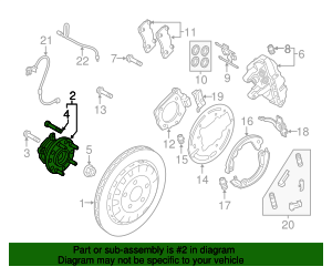 2015-2022 Ford Hub Assembly FR3Z-1104-E | Varsity Ford