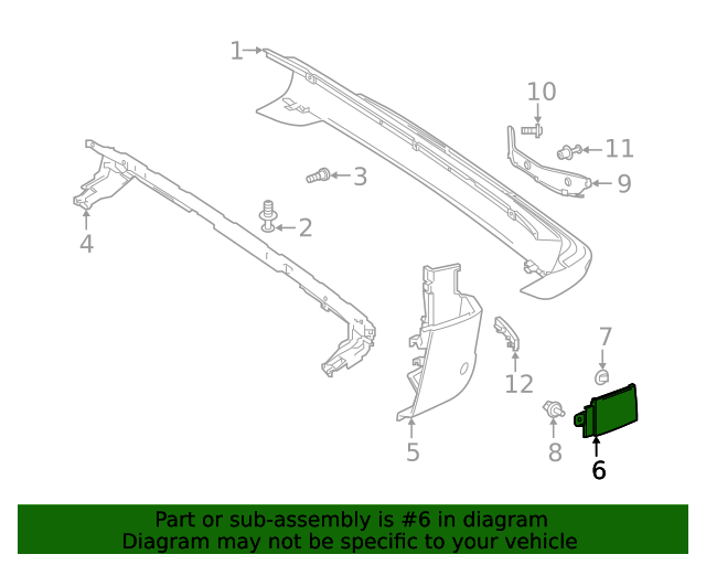 91088037009K83 - Bumper Corner Cover 2019-2021 Mercedes-Benz | Mercedes ...