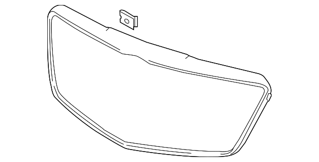 2014-2015 Cadillac CTS Front Outer Grille 22881298 | Auto Parts Express