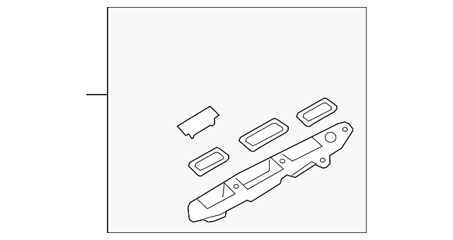 1T0-827-574-L - Lift Plate 2007-2008 Volkswagen Passat | Volkswagen ...