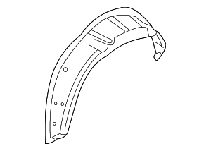 2005-2009 GM Outer Wheelhouse 21994368 | GMPartsDirect.com