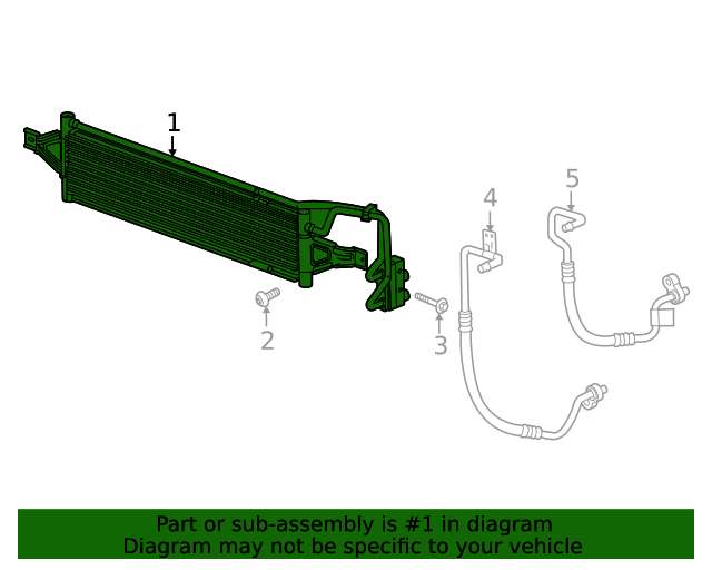 2020-2021 GM Trans Cooler 42670685 | GMPartsDirect.com