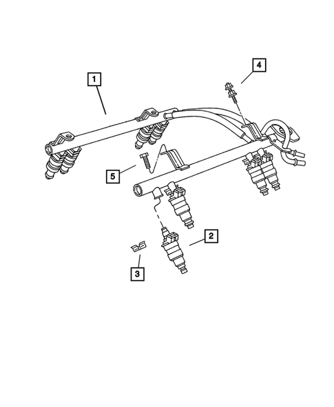 Fuel Rail for 2001 Dodge Dakota | Mopar eStore