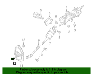 2002-2021 Lexus Cover Assembly Bolt 91511-B0614 | Genuine Lexus Parts