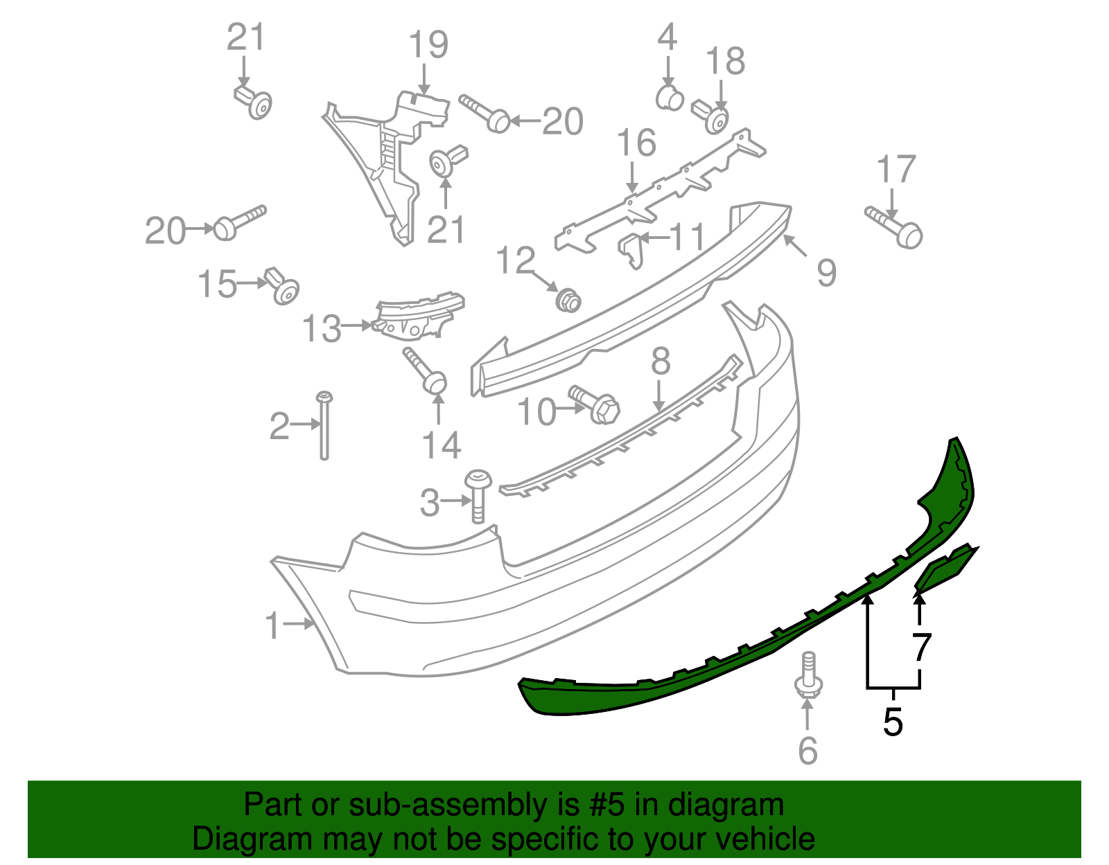 8P4-807-434-A-Y9B - Lower Panel 2008 Audi | Audi OEM Parts