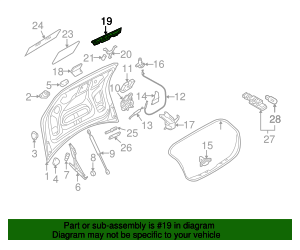 2004-2012 Audi Handle Molding 8E0-827-574-C-3FZ | OEM Parts Online
