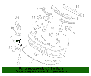 2004-2006 Lexus LS430 Tow Hook 51961-44010 | OEM Parts Online