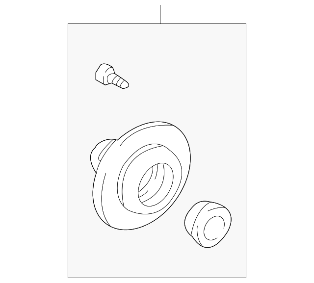 1996-2007 Toyota Hub Assembly 43502-35110 | Toyota Parts Center