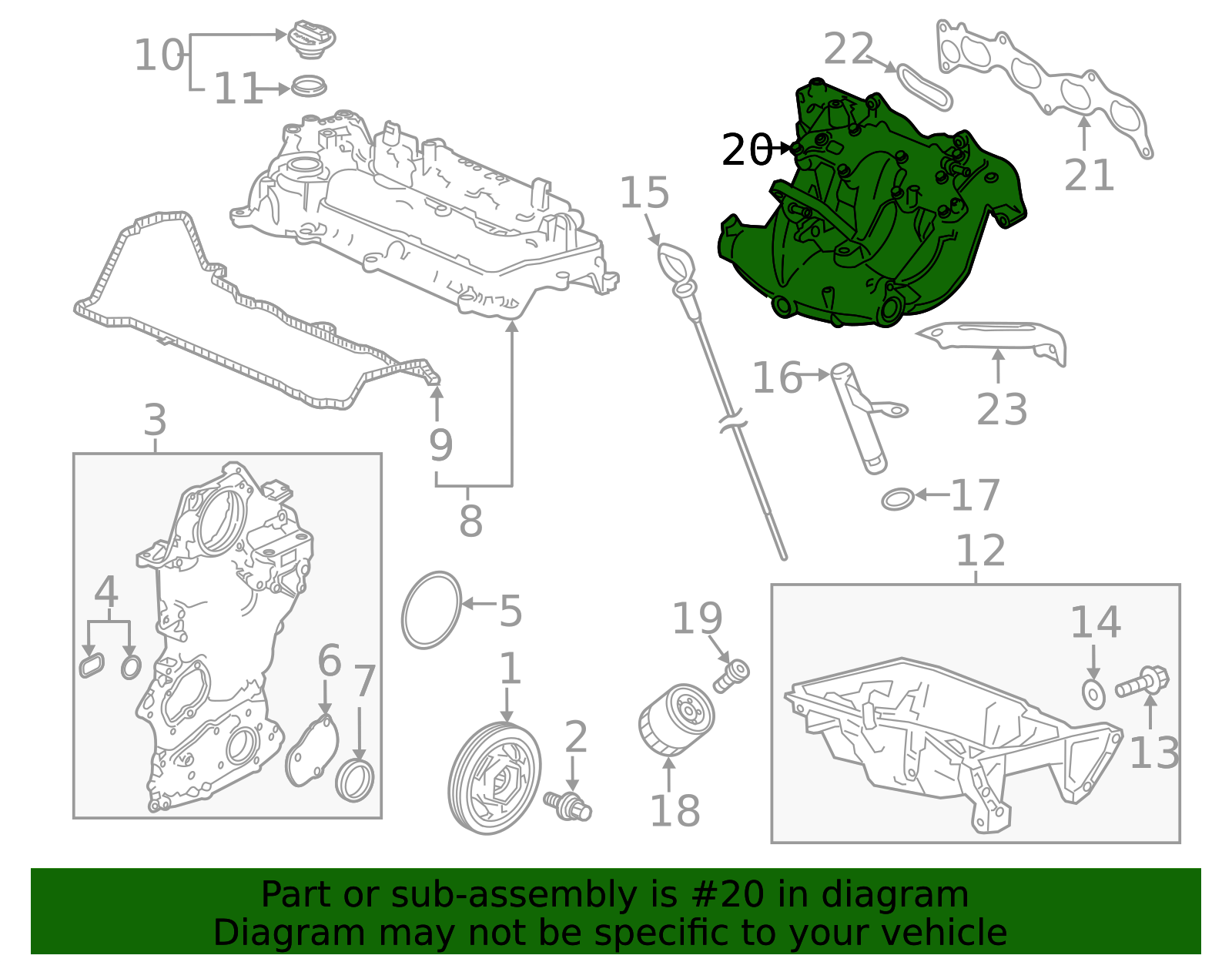 17010-5TZ-H00 - Intake Manifold 2020-2022 Honda CR-V | Honda Parts Online