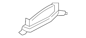 2017-2023 Jaguar F-Pace Insulator T4A7579 | JaguarParts.com