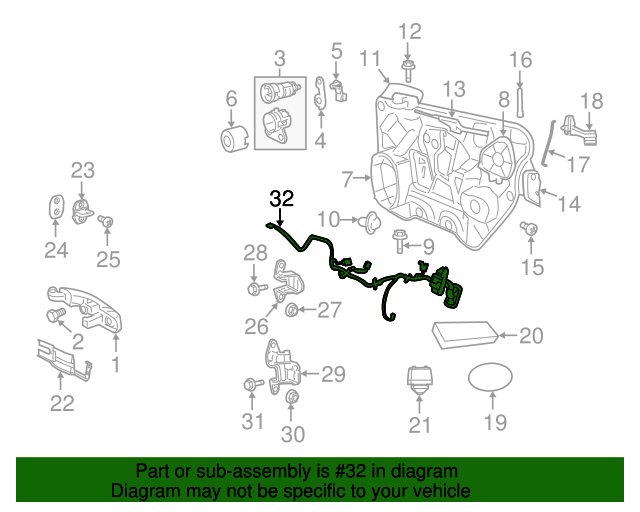 2011-2017 Dodge Journey Harness 68065999AC | Mopar Parts Canada