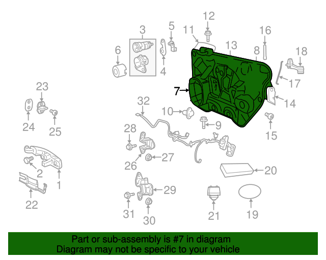 2011-2019 Dodge Journey Carrier Assembly 68103378AB | TascaParts.com