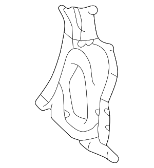 2003-2008 Toyota Corolla End Panel 61698-02902 | Toyota Parts Center