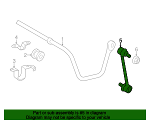 48830-06030 - Stabilizer Link 2002-2018 Lexus | AutoNationParts.com