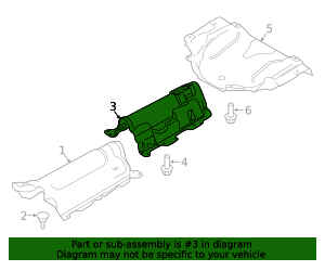 32289348 - Center Shield - 2019-2021 Volvo | Volvo OEM Parts Direct
