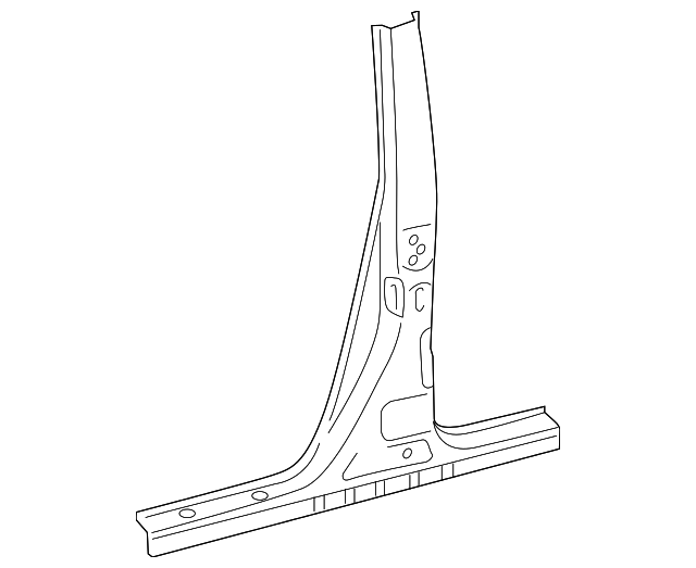 2010-2015 Toyota Center Pillar & Rocker 61312-47020 | Toyota Parts Center