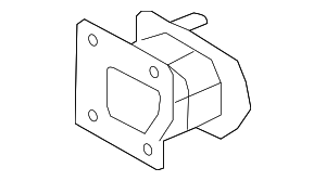 2013-2017 Hyundai Elantra GT Bumper Bracket 86641-A5000 | QuirkParts