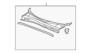 2013-2017 Buick Enclave Cowl Grille 23135226 | TascaParts.com