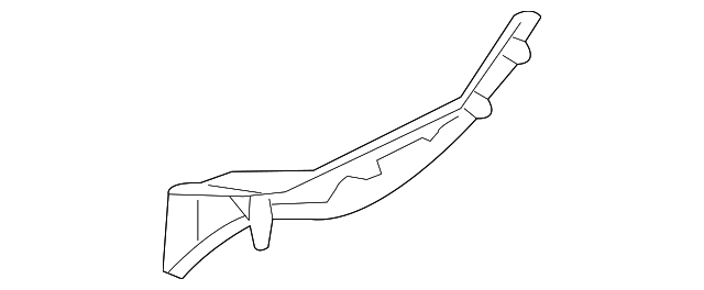 2013-2017 Buick Enclave Driver Side Air Inlet Grille Panel Extension ...