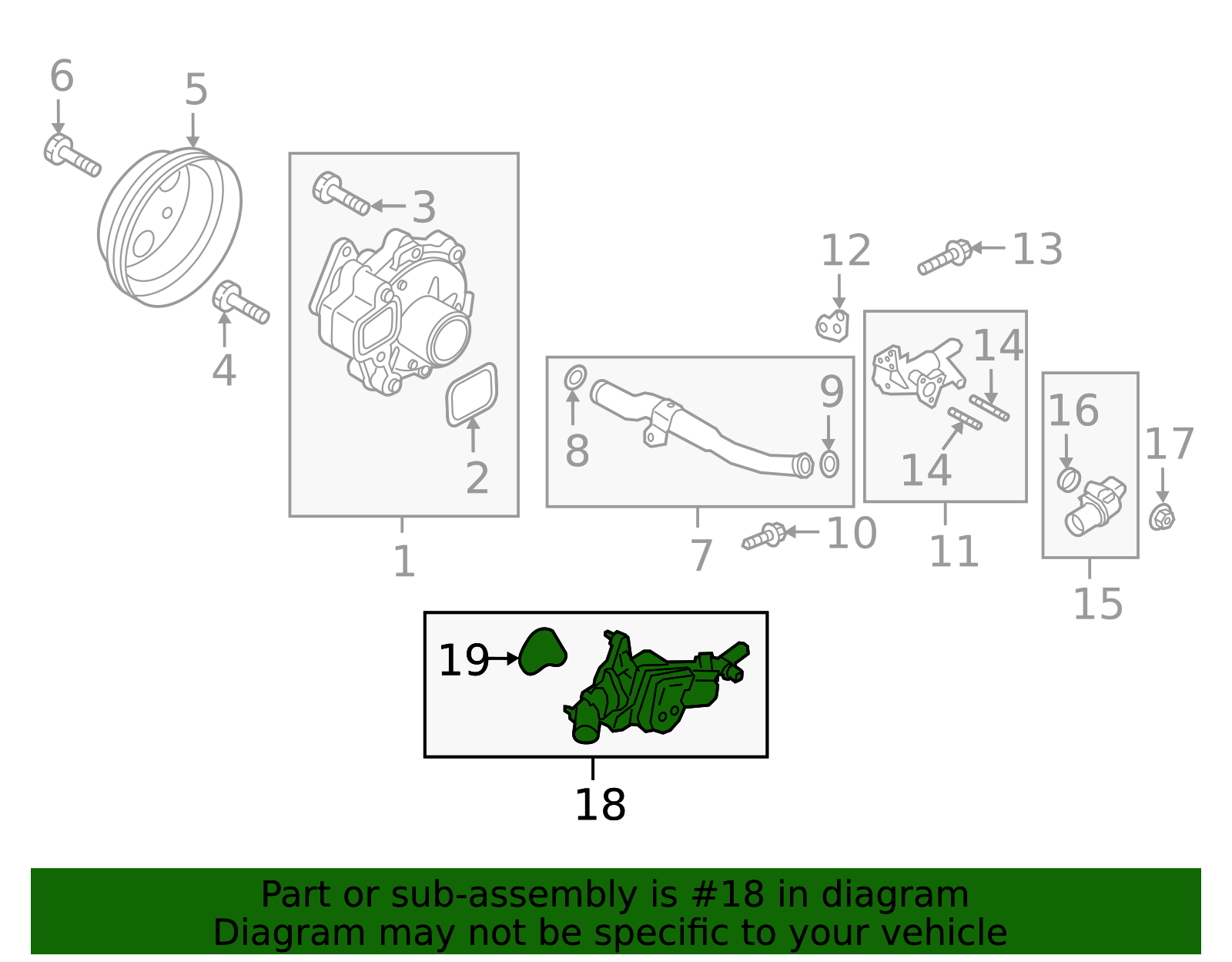 PYFD-15-16ZA - Engine Coolant Control Valve 2018-2025 Mazda | Mazda ...