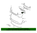 2021-2024 Kia Sorento Upper Cover Mount Bracket 86527-R5000 ...