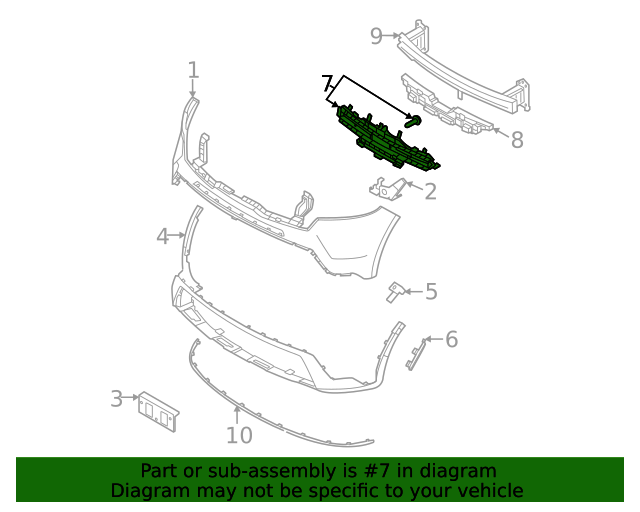 2021-2023 Kia Sorento Molding 86532-R5000 | TascaParts.com