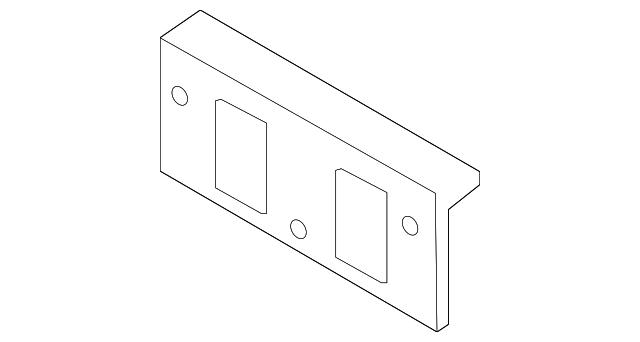 2021-2022 Kia Sorento License Plate Bracket 86519-R5000 | TascaParts.com